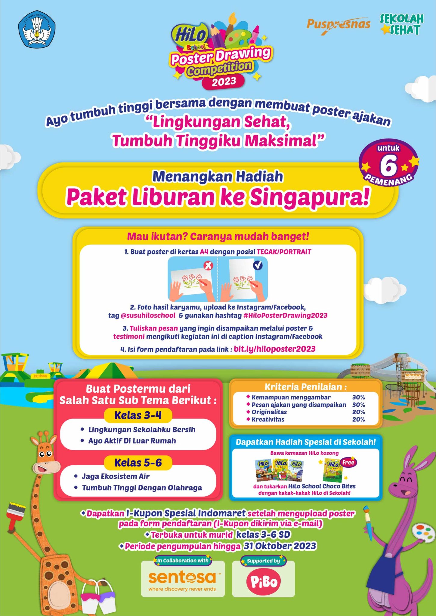 HiLo School Poster Drawing Competition 2023 - HiLo School